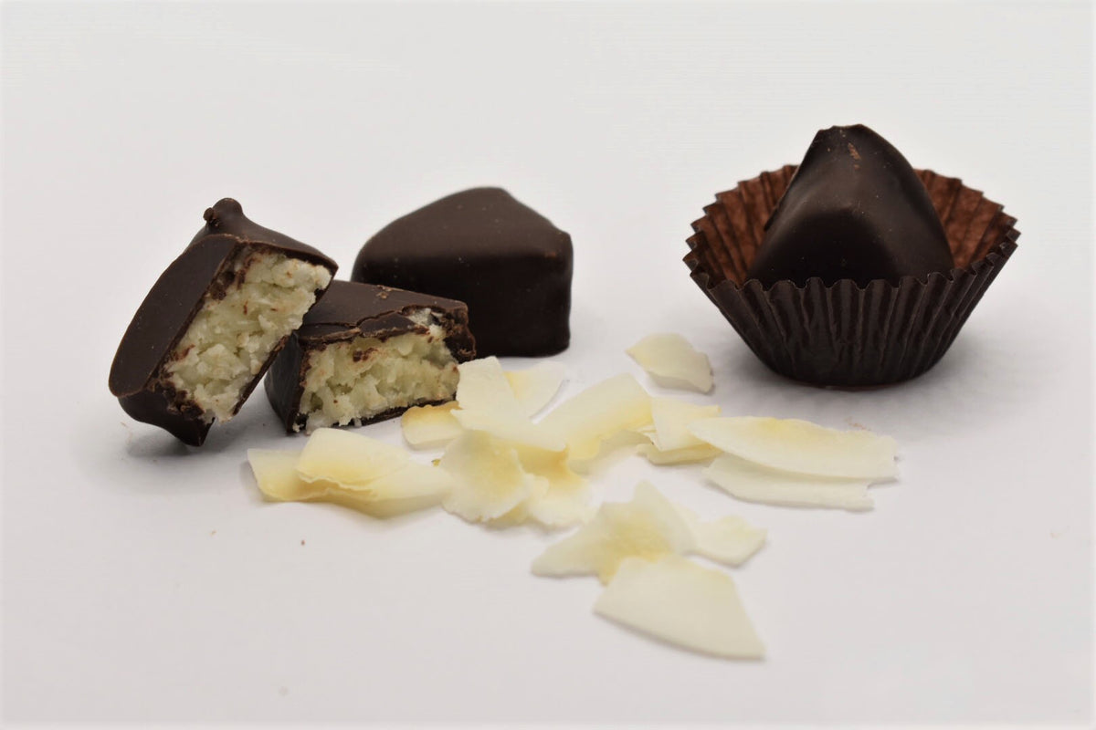 Coconut Triangles – Kute Chocolates